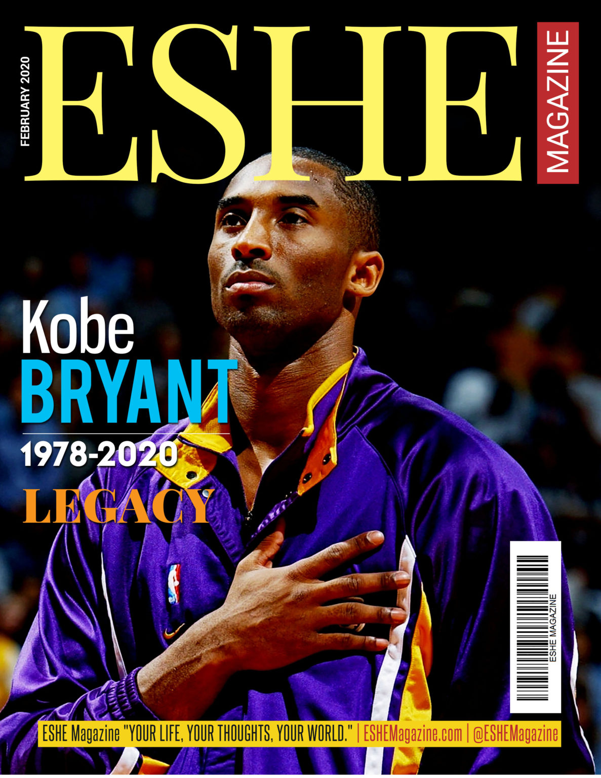 Kobe Bryant 1978-2020 | LEGACY – ESHE Magazine INC.